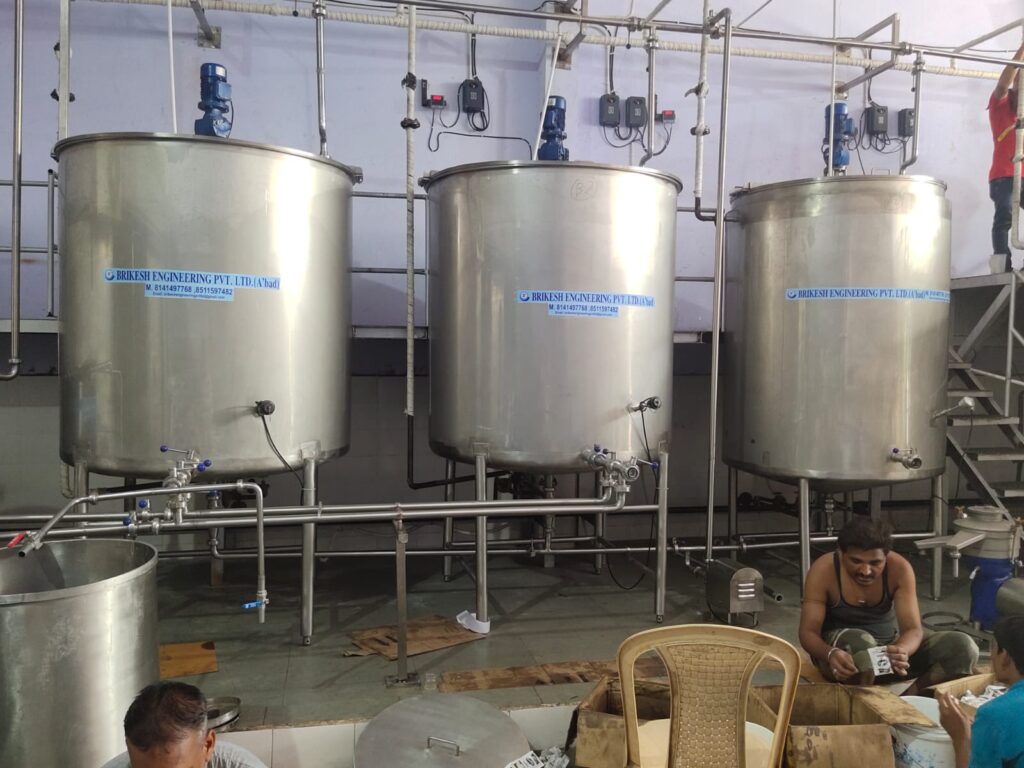 Ghee Equipments & Plants – Brikesh engineering private limited
